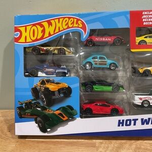 Mattel | Toys | Mattel Hot Wheels 9 Box Set Includes 9 Different Models ...